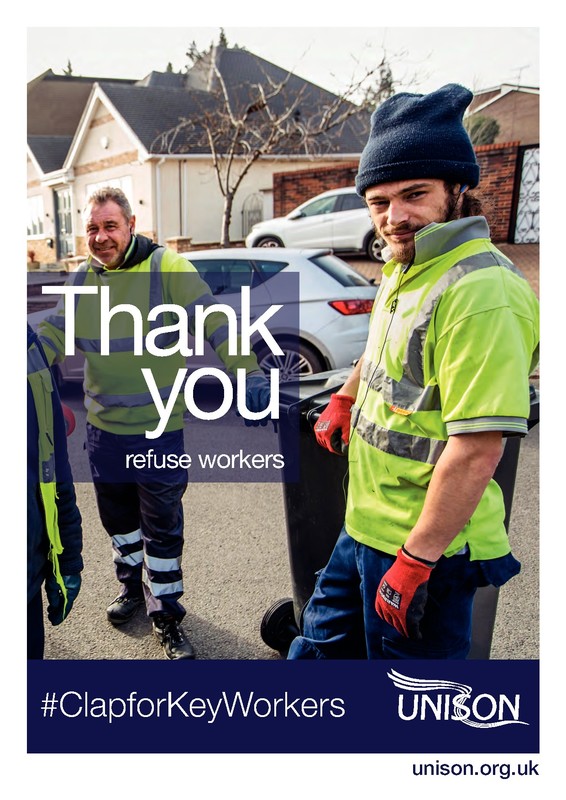 Thank You UNISON Posters – Sandwell General UNISON Branch