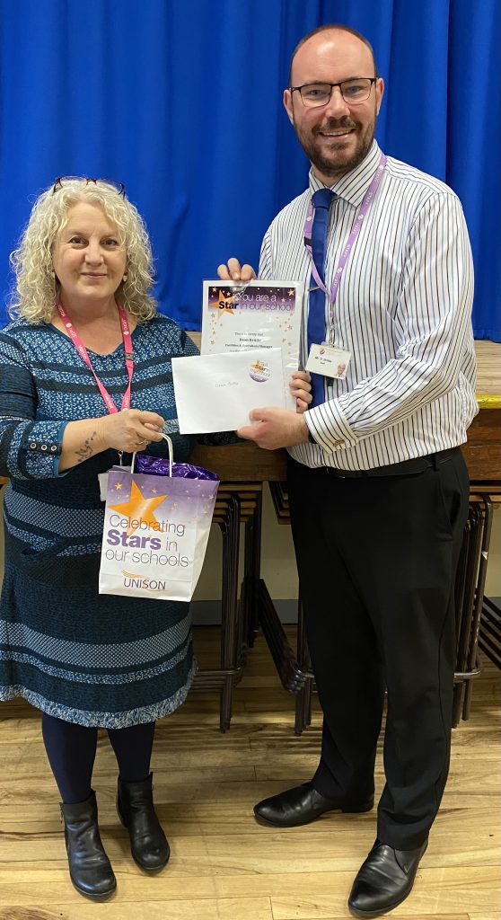 Stars in Our Schools Winners 2023 – Sandwell General UNISON Branch